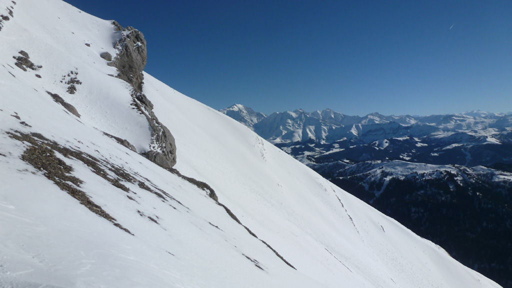 Ski de rando > Porte des Aravis, par la combe de la Creuse, samedi 16 ...