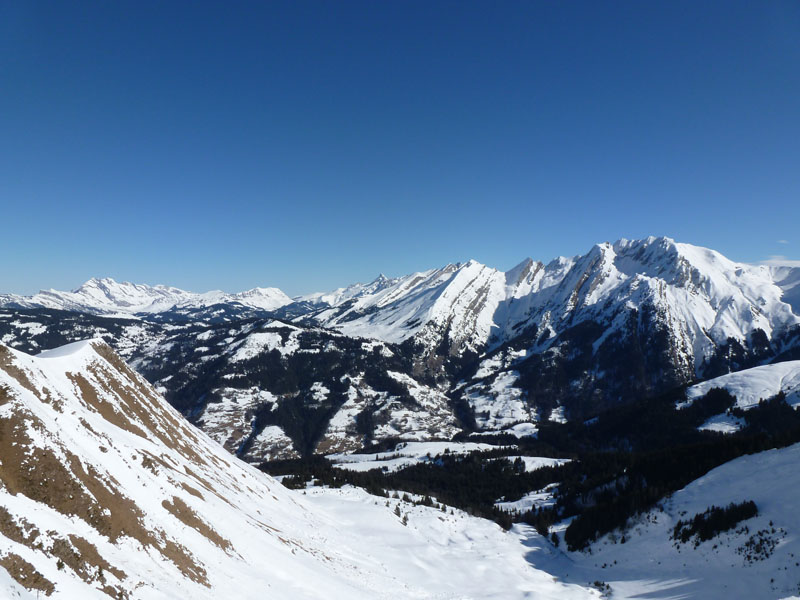 Ski de rando > Montagne de Sulens, voie normale par Plan Bois, vendredi ...