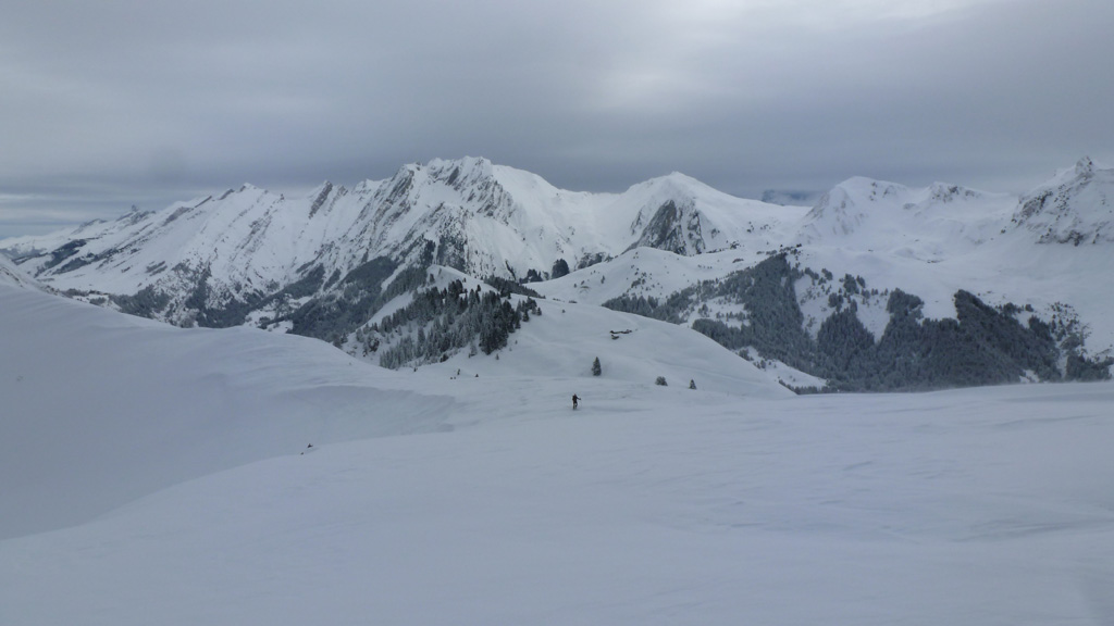 Ski de rando > Montagne de Sulens, depuis le col du Marais, samedi 8 ...