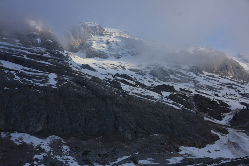 Ski de rando > Pointe Blanche, face Sud, lundi 12 avril 2010